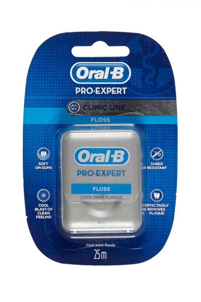 Oral-B Pro-expert Clinic line 25m fogselyem - Fogkefe-bolt Webáruház